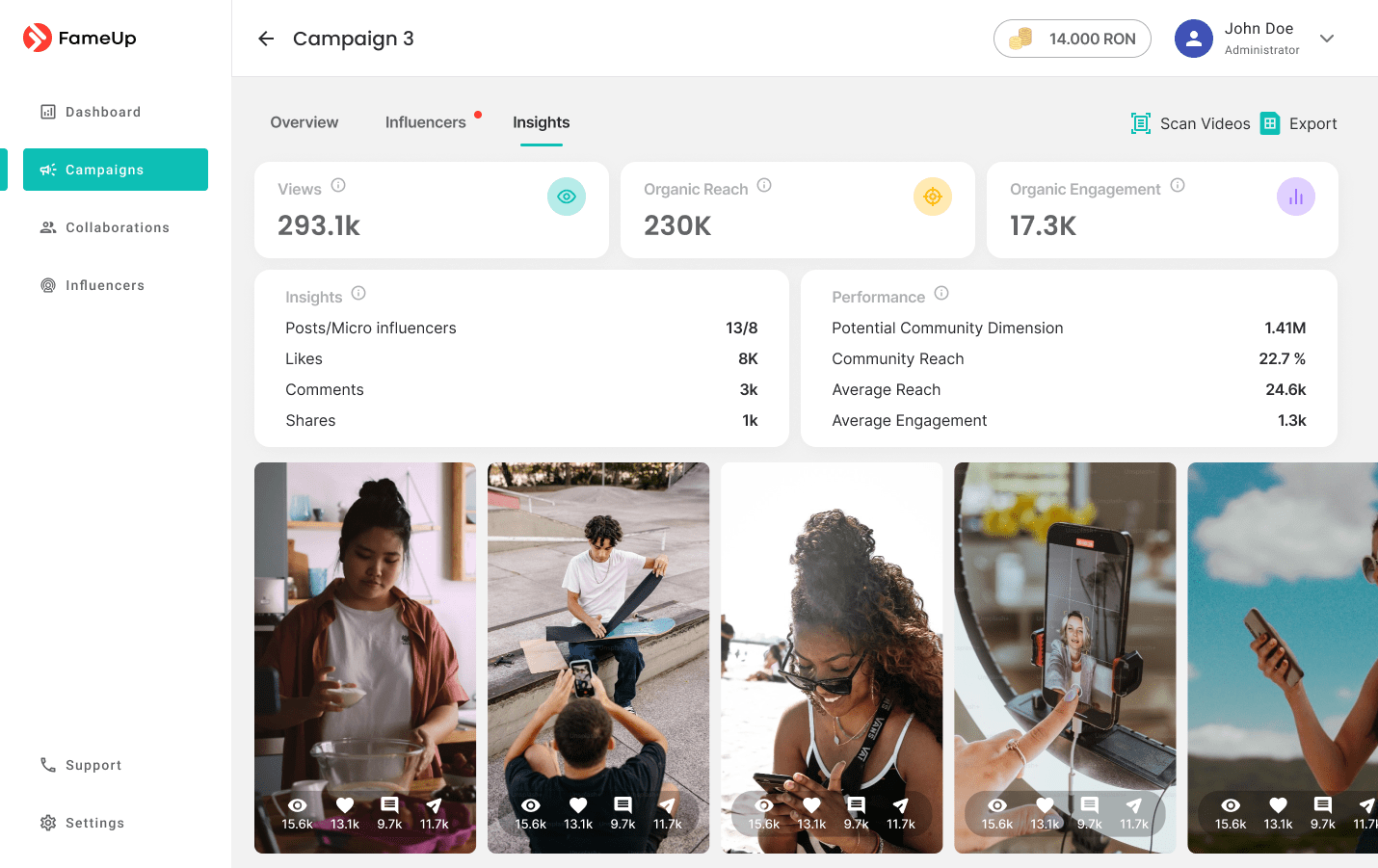 How-to: create a paid campaign with FameUp ⋆ FameUp