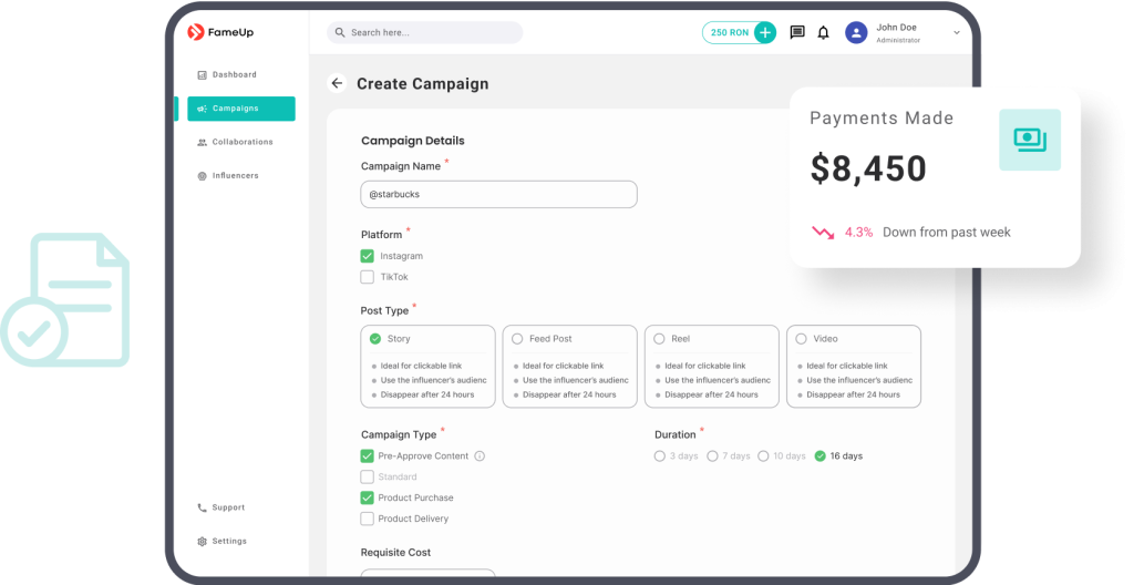 FameUp – FameUp – Over 500+ nano and micro influencers activated in 24 ...